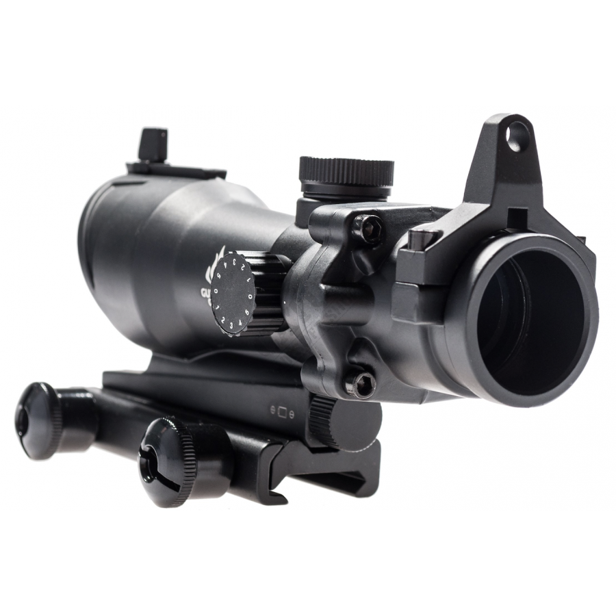 Ottica Red Dot tipo acog con mirino a punto rosso/verde